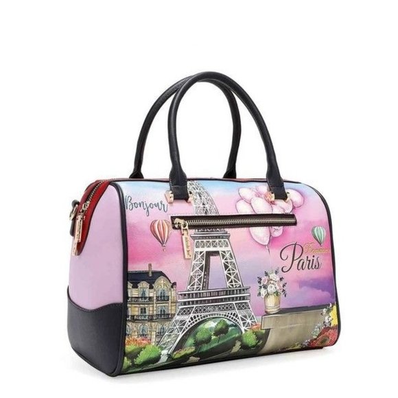 Bags | Romance In Paris Boston Bag | Poshmark